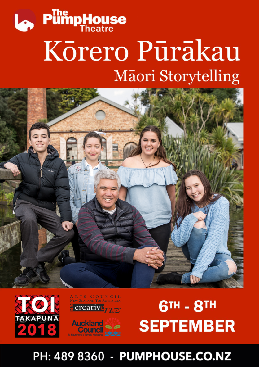 Kōrero Pūrākau - Māori Storytelling - The PumpHouse Theatre
