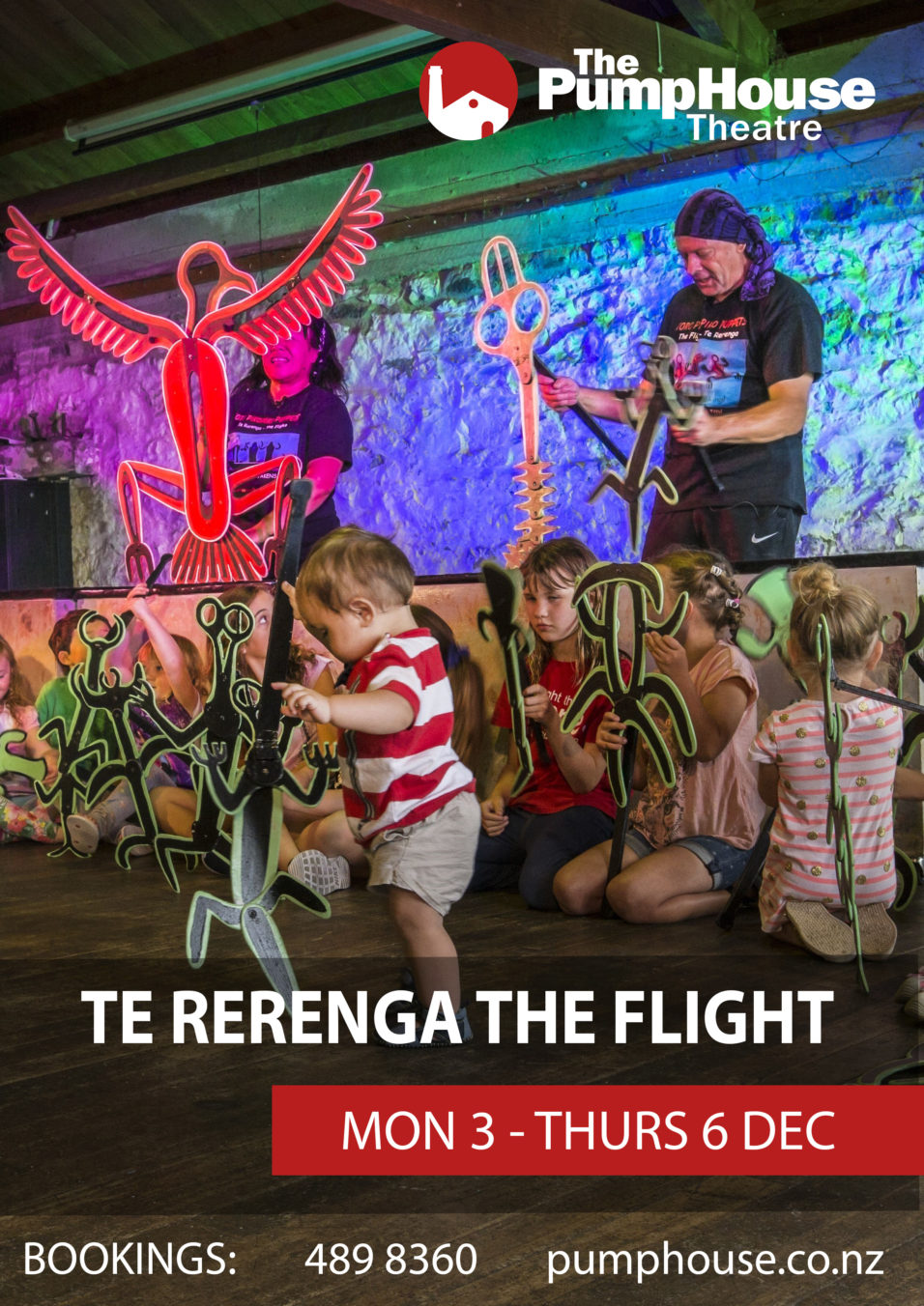 Te Rerenga The Flight - The PumpHouse Theatre