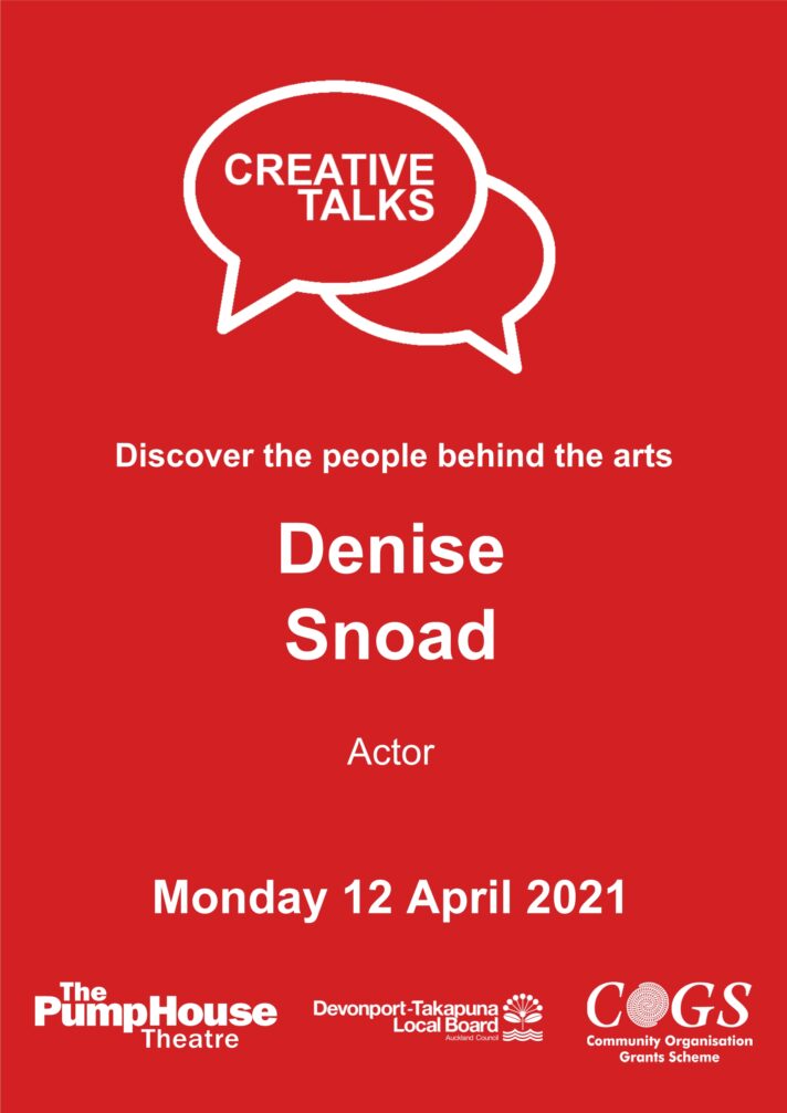 CREATIVE TALKS : Denise Snoad - The PumpHouse Theatre
