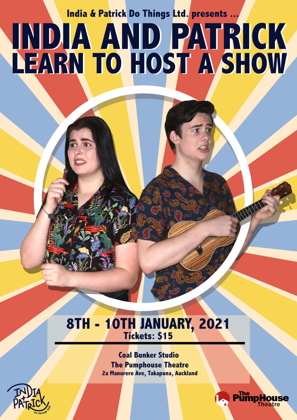 India & Patrick Learn to Host a Show - The PumpHouse Theatre