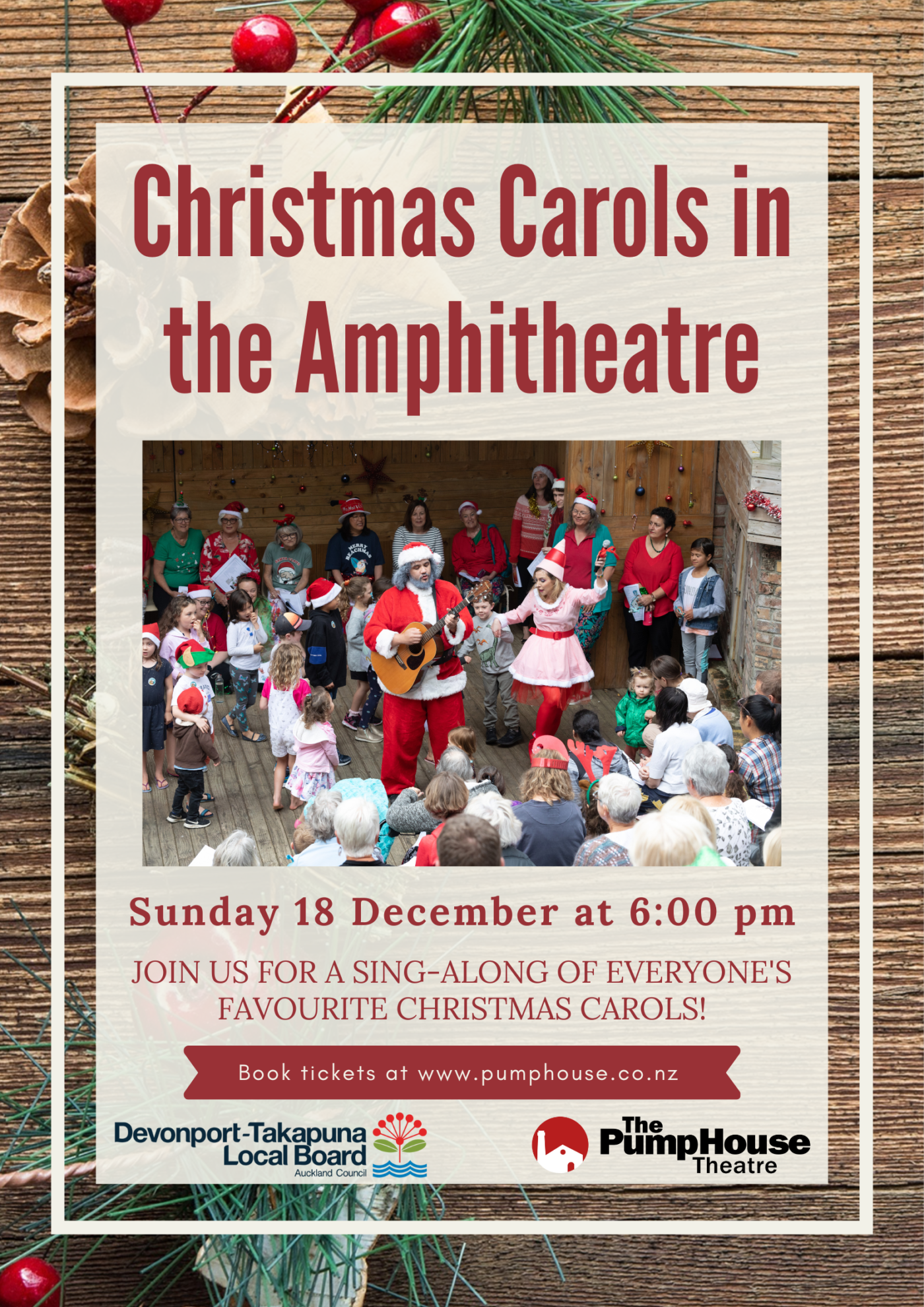 Christmas Carols in the Amphitheatre - The PumpHouse Theatre