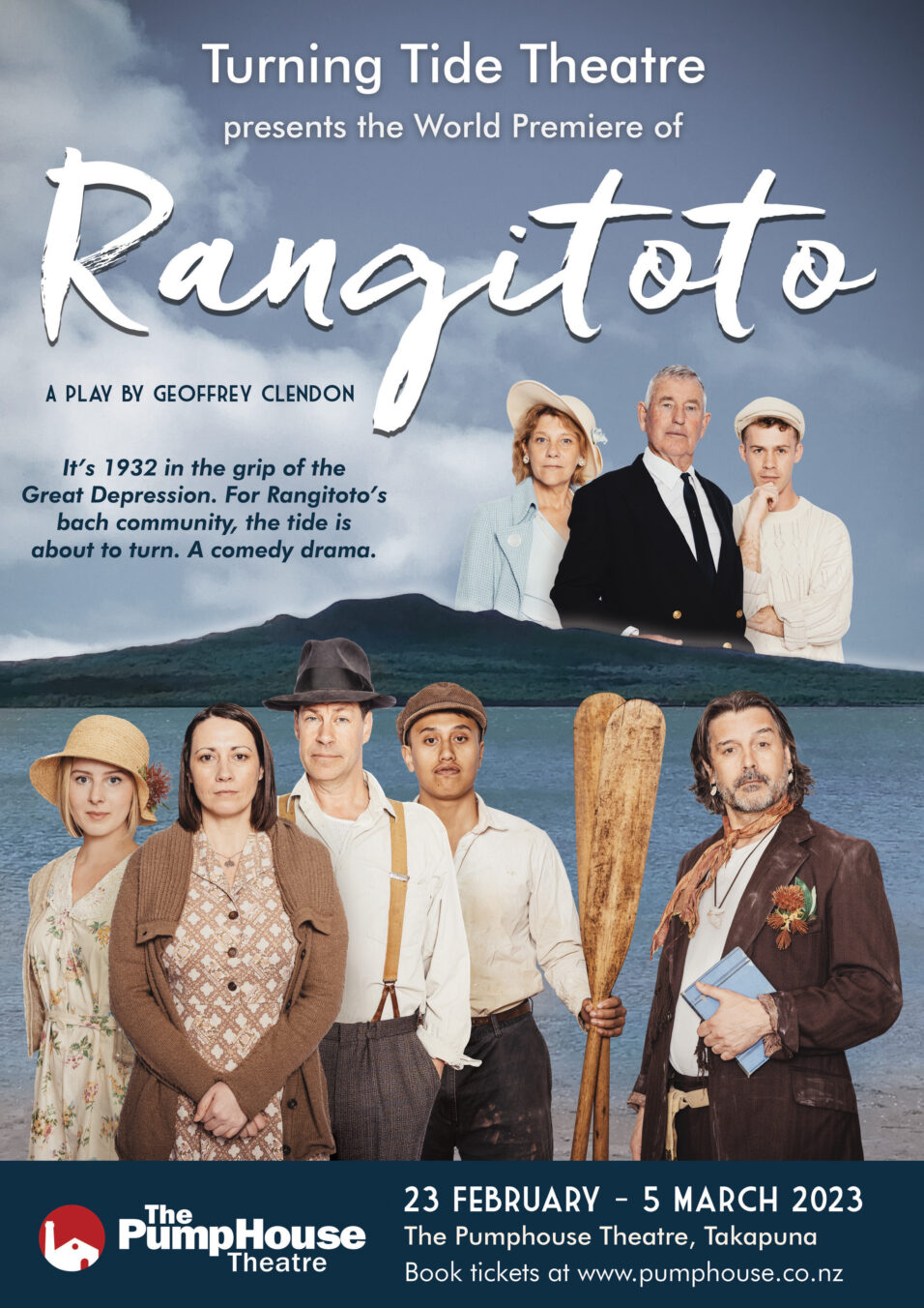 Rangitoto by Geoffrey Clendon - The PumpHouse Theatre