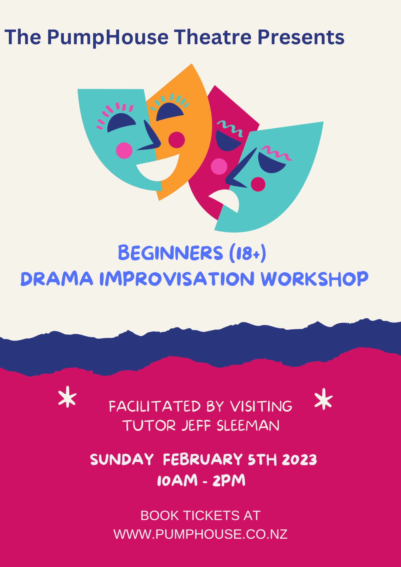 Drama Improvisation Workshop - Beginners - The PumpHouse Theatre