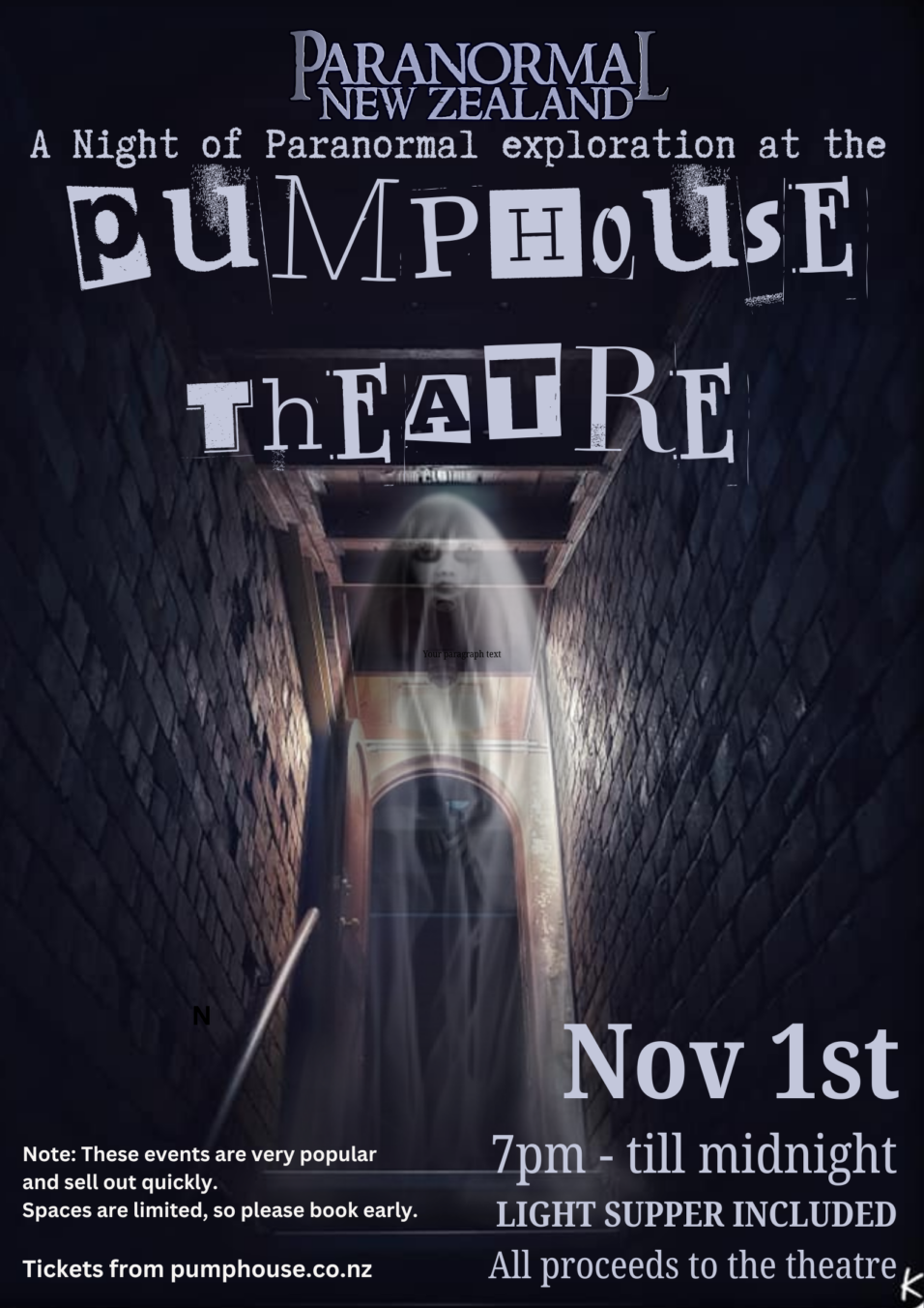 A Night of Paranormal Exploration at The PumpHouse - The PumpHouse Theatre