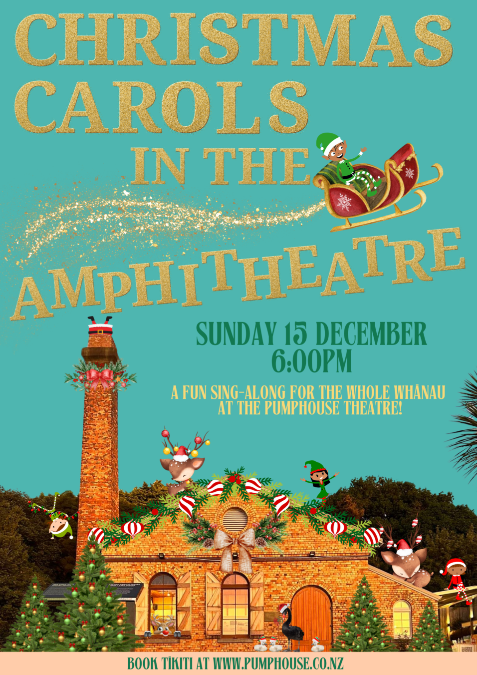 Christmas Carols in the Amphitheatre - The PumpHouse Theatre