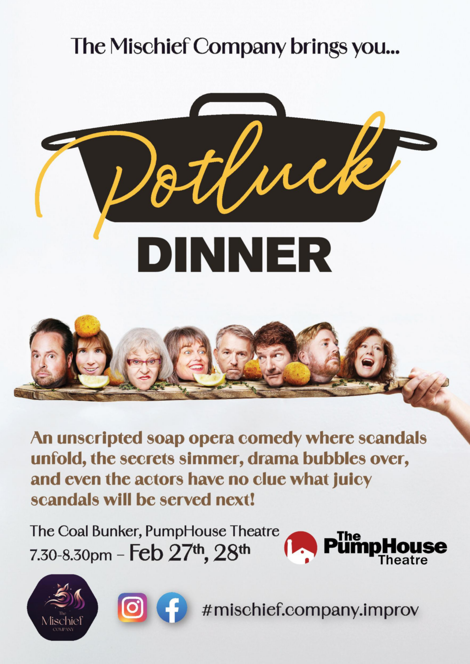 Potluck Dinner - The PumpHouse Theatre